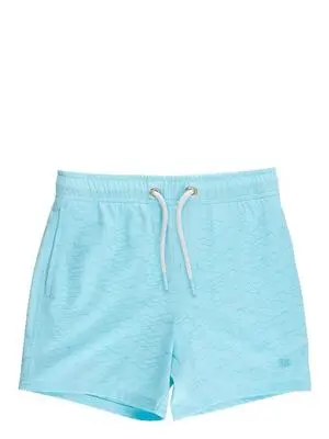 RUGGEDBUTTS Color Changing Performance Hybrid Swim Trunks - Blue Breeze Bay