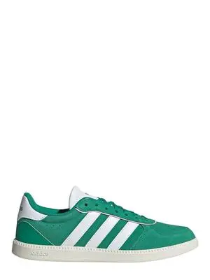 Adidas Breaknet Sleek Sneakers - Court Green/cloud White/clear Pink