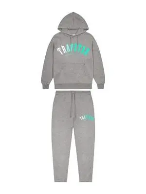 Trapstar Irongate Arch Fade Tracksuit - Grey/teal