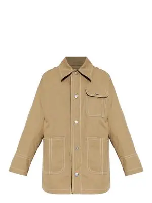 Ami Jacket With Pockets - Beige
