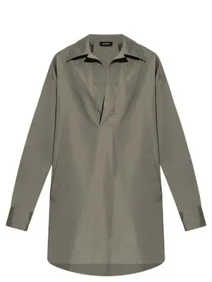 Dsquared2 V-neck Mini Dress - Grey