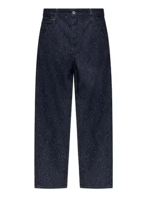 Jacquemus Vintage-effect Jeans - Navy Blue
