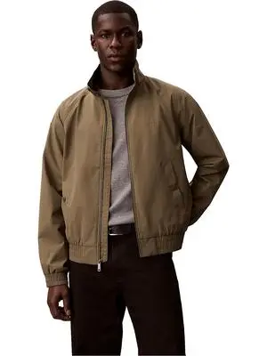 Calvin Klein Classic Harrington Jacket - Dusty Olive
