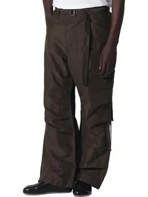 Sacai Nylon Cargo Trousers - Green