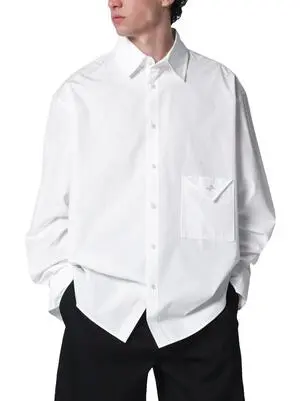 Jacquemus Nappe Cotton Shirt - White