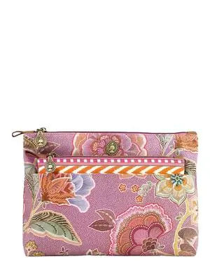 PIP STUDIO Floral Makeup Bag - Pink