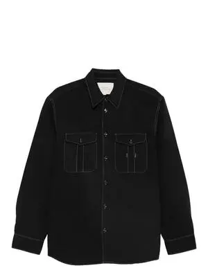 Studio Nicholson Louro Button Shirt - Black