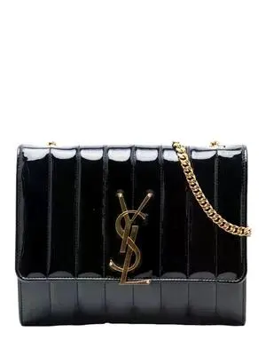 Saint Laurent 2018 Medium Vicky Crossbody Bag - Black