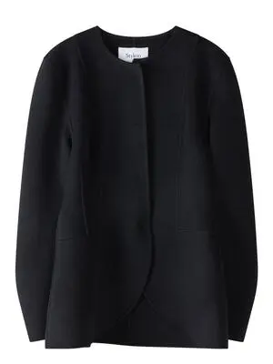 Stylein Tailored Wool Jacket - Black