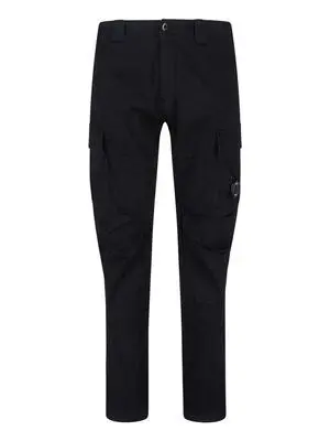 C.P. COMPANY Lens Cargo Pants - Black