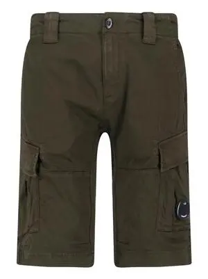 C.P. COMPANY Lens Cargo Shorts - Green