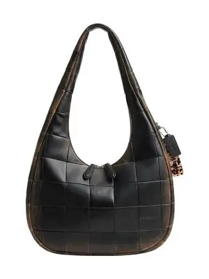 COACHTOPIA Alter/ego Crescent Shoulder Bag - Black/brown