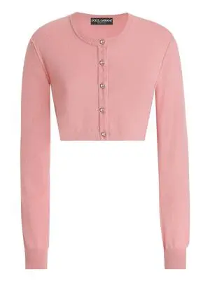Dolce & Gabbana Cashmere Cardigan - Pink