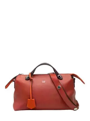 Fendi 2010-2026 Medium Leather The Way Satchel - Orange