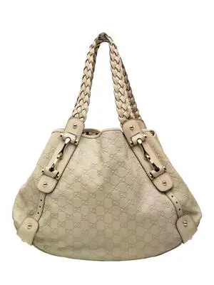 Gucci Ssima Horsebit Pelham Shoulder Bag - Brown