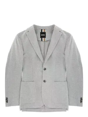 BOSS Front-pocket Blazer - Grey