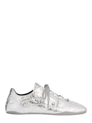 Balenciaga City Lace-up Sneakers - Silver