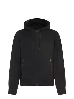 Mackage Double-face Jersey Zip-up Hoodie - Black
