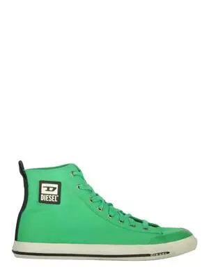 DIESEL Logo High-top Sneakers - Green
