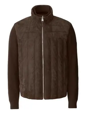 Mackage Landen Mixed-media Jacket - Umber