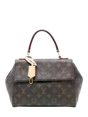 LOUIS VUITTON 2018 Monogram Cluny Bb Satchel - Brown