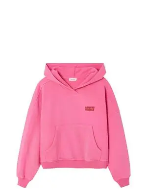 American Vintage Long-sleeve Hoodie - Pink