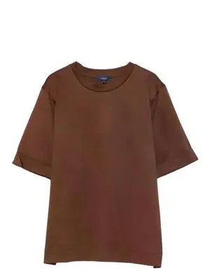 Soeur Cuffed T-shirt - Brown