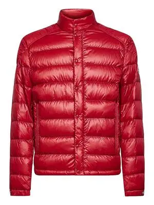 Moncler Quilted Down Jacket - Red