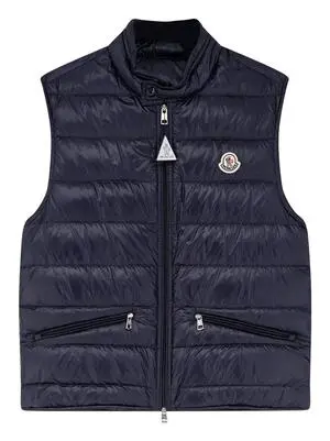 Moncler Gui Sleeveless Down Jacket - Blue