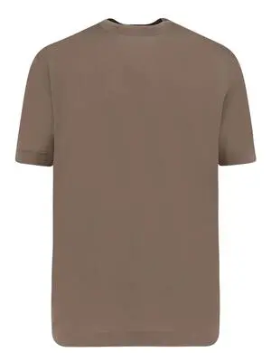 NUGNES 1920 Cotton Tshirt - Beige