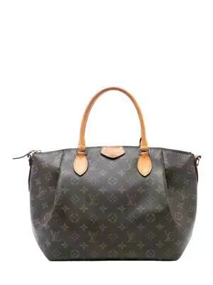 LOUIS VUITTON 2014 Monogram Turenne Mm Satchel - Brown