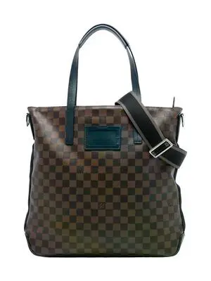 LOUIS VUITTON 2014 Damier Ebene Herald Satchel - Brown