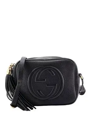 Gucci Soho Disco Leather Crossbody Bag - Black