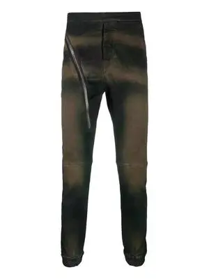 Rick Owens Asymmetric Skinny Trousers - Brown