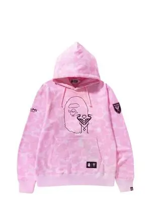 A BATHING APE X Inter Miami Cf Camo Hoodie - Pink