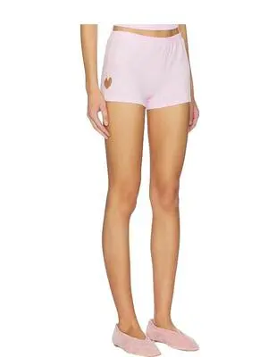 SKIMS Worn In Jersey Micro Short - Baby Pink