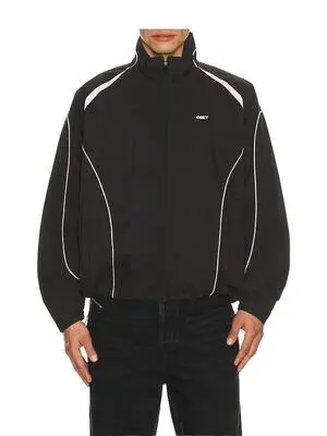 OBEY Obey Practice Windbreaker In Black.