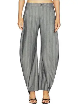 Free People Spotlight Trouser - Grey Combo
