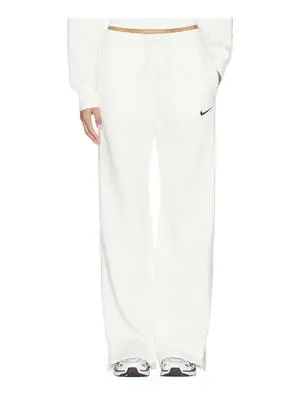 Nike High Waisted Pant - Sail & Black
