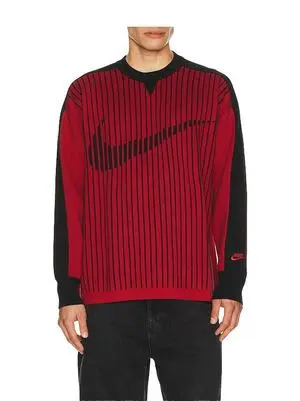Nike Jersey Sweater - Team Crimson & Black