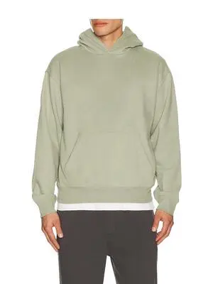 Beyond Yoga Classic Fleece Hoodie - Grey Sage