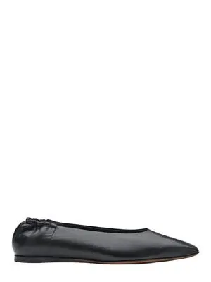 ATP ATELIER Moena Nappa Ballet Flats - Black
