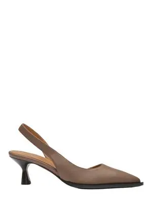 ATP ATELIER Desana Nappa Slingbacks - Tahini