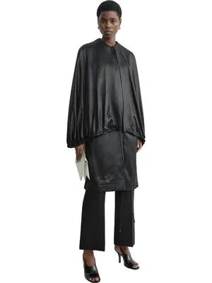 TOTEME Detachable Cape Evening - Black