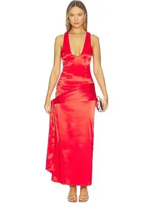 Superdown Dempsey Maxi Dress - Red