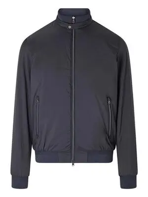 Herno Padded Shell Bomber Jacket - Blue