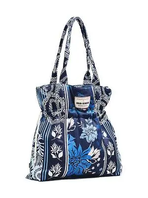 Agua Bendita Sonja Tote - Blue Pattern