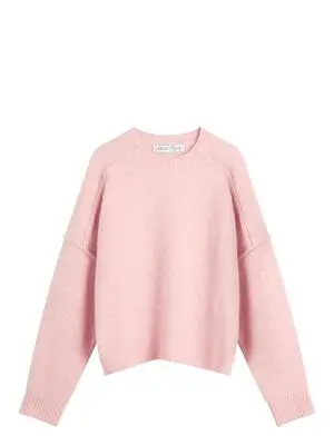 ABOUT:BLANK Exposed Mock Neck Jumper - Pink