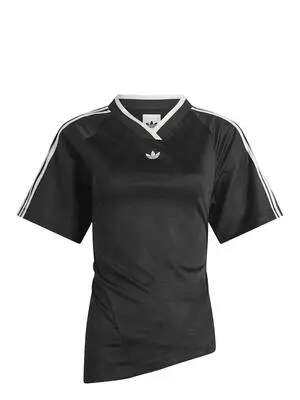 Adidas Rouched Football Top - Black