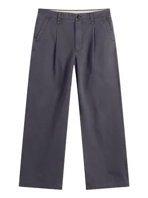 BOUND Heavy Canvas Workwear Trousers - Navy